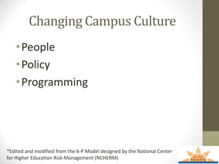 Student affairs case study | PPTX