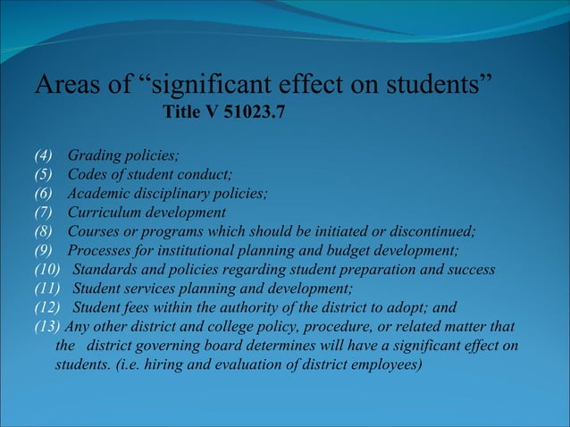 Student Affairs Committee | PPT