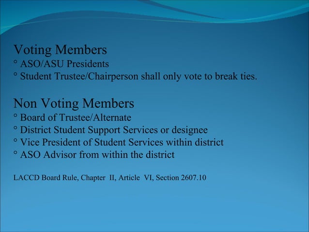 Student Affairs Committee | PPT