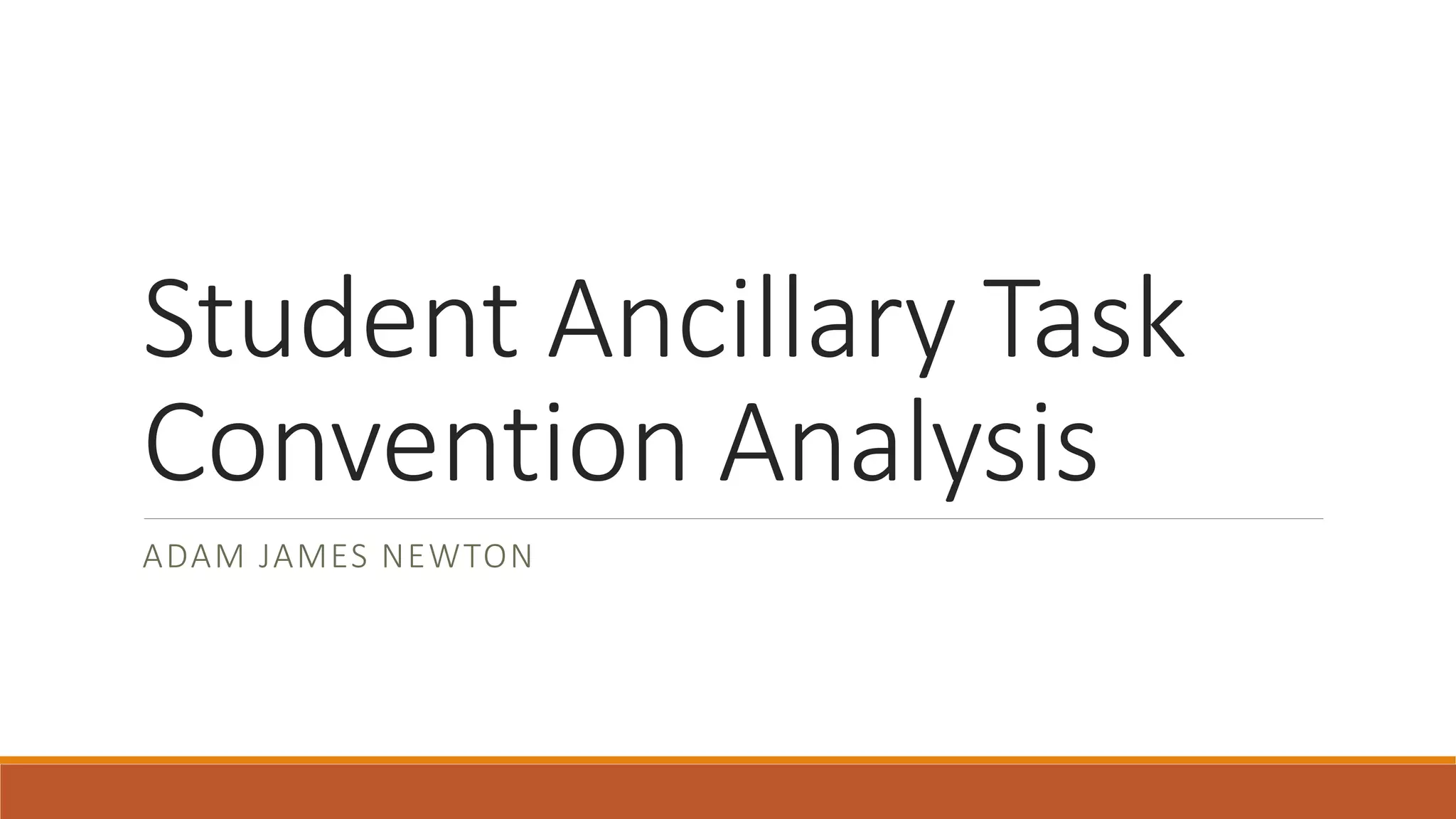 Student ancillary task convention analysis 2 | PPTX | Hard Rock | Rock ...