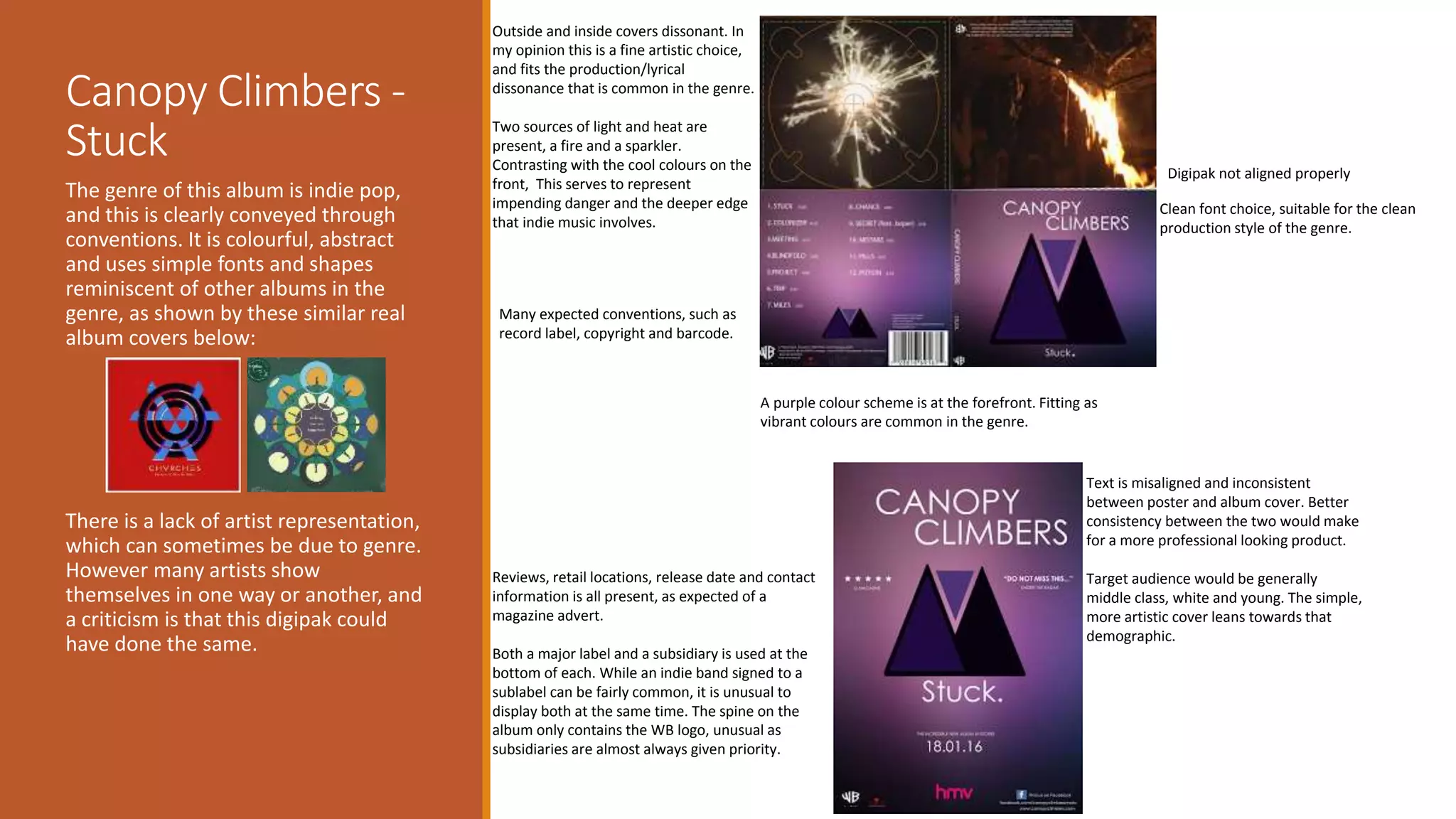 Student ancillary task convention analysis 2 | PPTX | Hard Rock | Rock Music