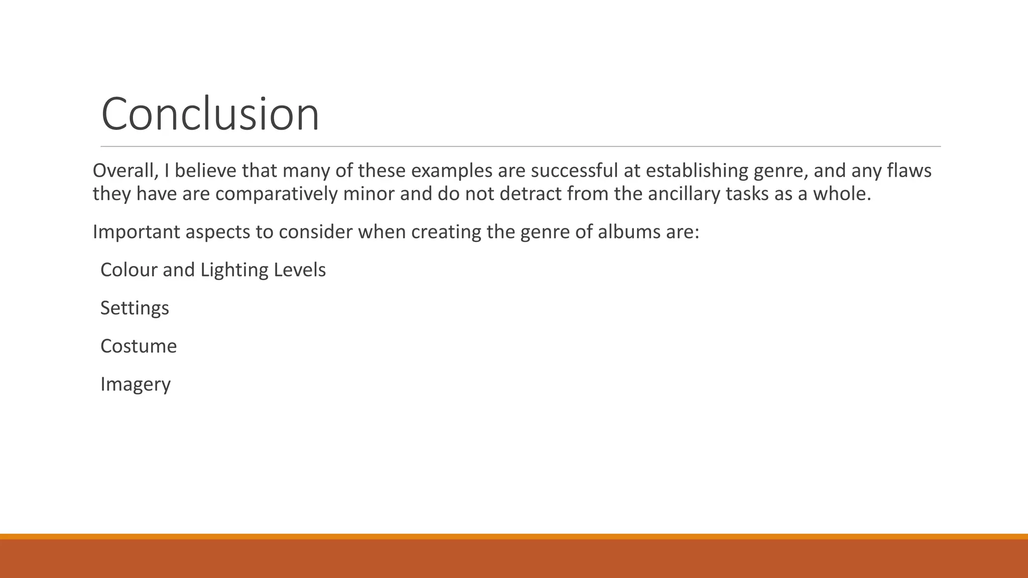 Student ancillary task convention analysis 2 | PPTX | Hard Rock | Rock Music