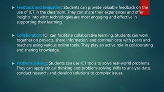 Student and Teachers role in ICT supported innovation.pptx