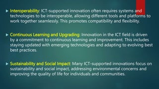 Student and Teachers role in ICT supported innovation.pptx