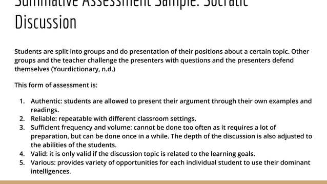 Student Assessment Types - Group Work.pptx