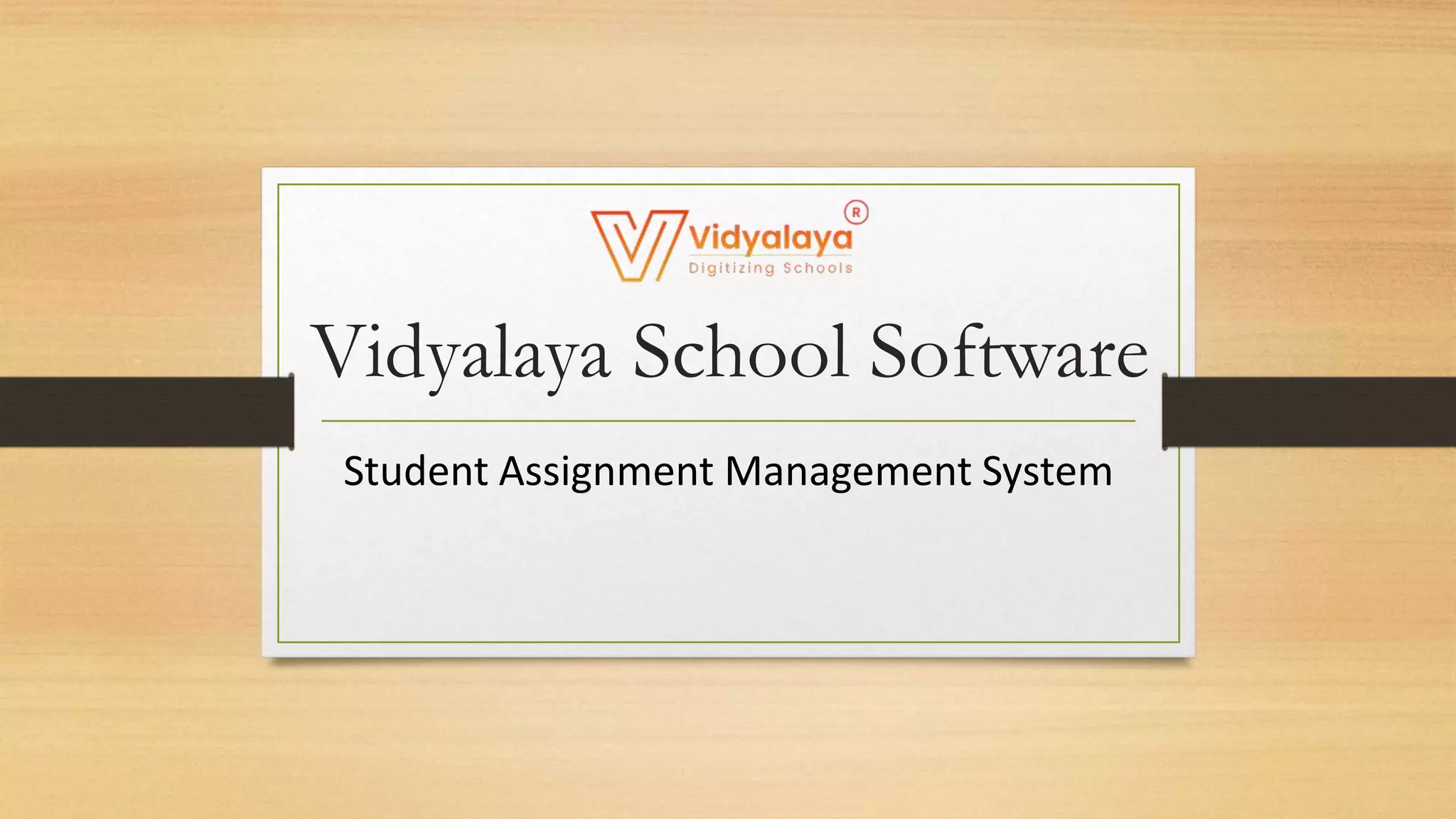 Student assignment management system | PDF