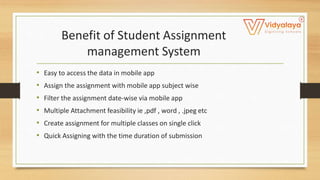 Student assignment management system | PDF