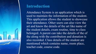Student Attendance | PPTX