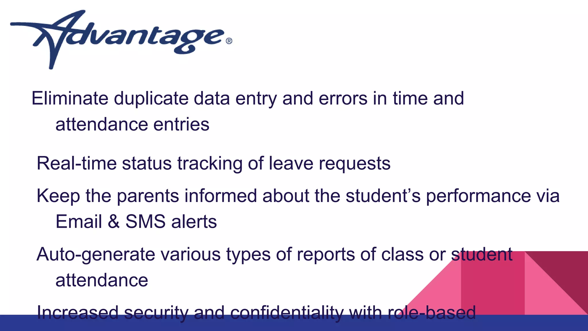 Student attendance system | PPTX