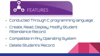 Student attendance system | PPTX