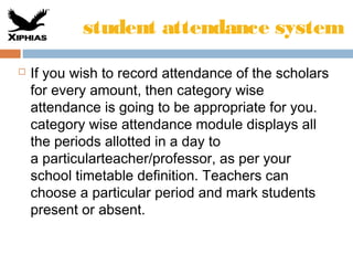 Student attendance system | PPT