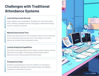 Attendance Monitoring for Schools | Swipe Solutions | PDF