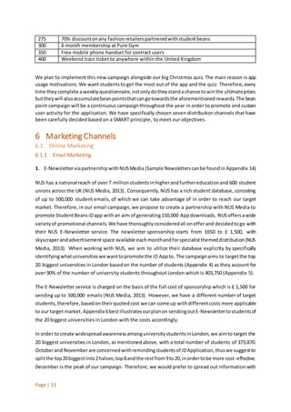 Student beans marketing plan | DOCX