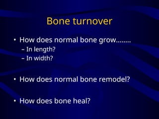 student bone metabolism orthopaedics.ppt