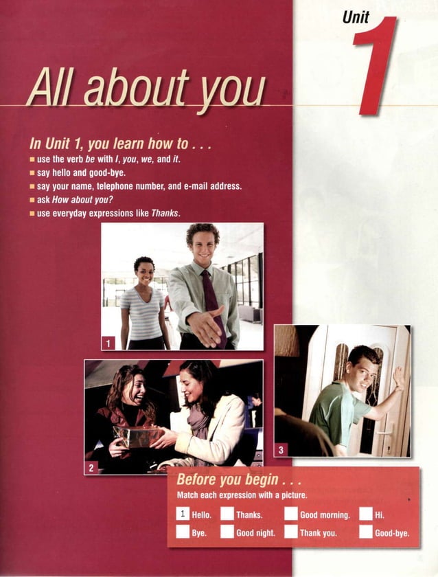 Touchstone Student's Book 1 | PDF