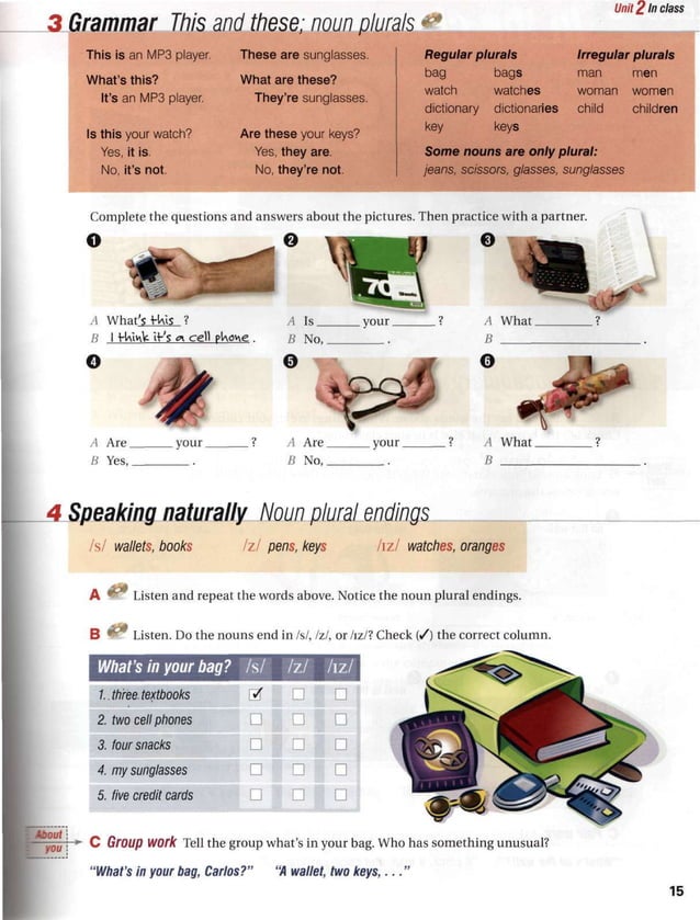 Touchstone Student's Book 1 | PDF