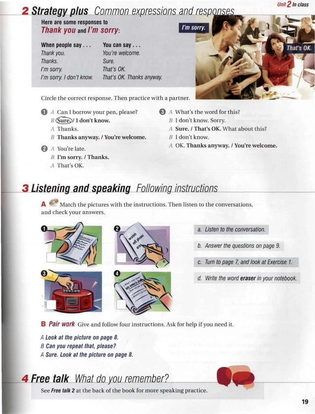 Touchstone Student's Book 1 | PDF