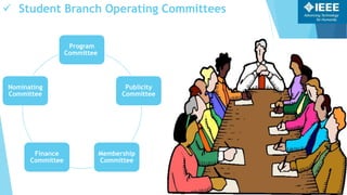 IEEE Student Branch Officer Responsibilities and Administration | PPTX ...