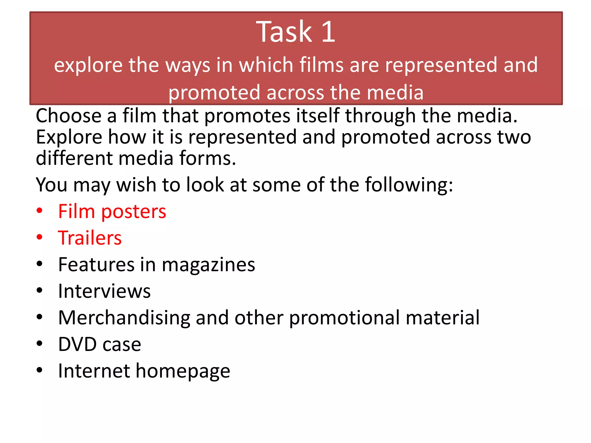 Student brief assignment 2 task 1 | PPT