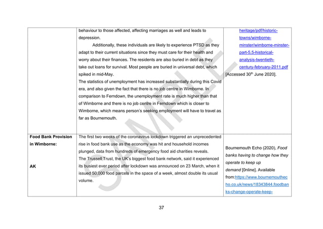 Student case study example virtual locality placement bournemouth ...