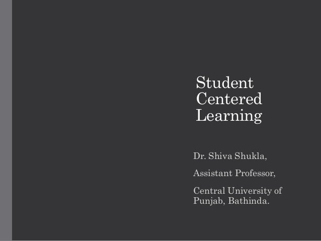 Student Centered Learning | PPT