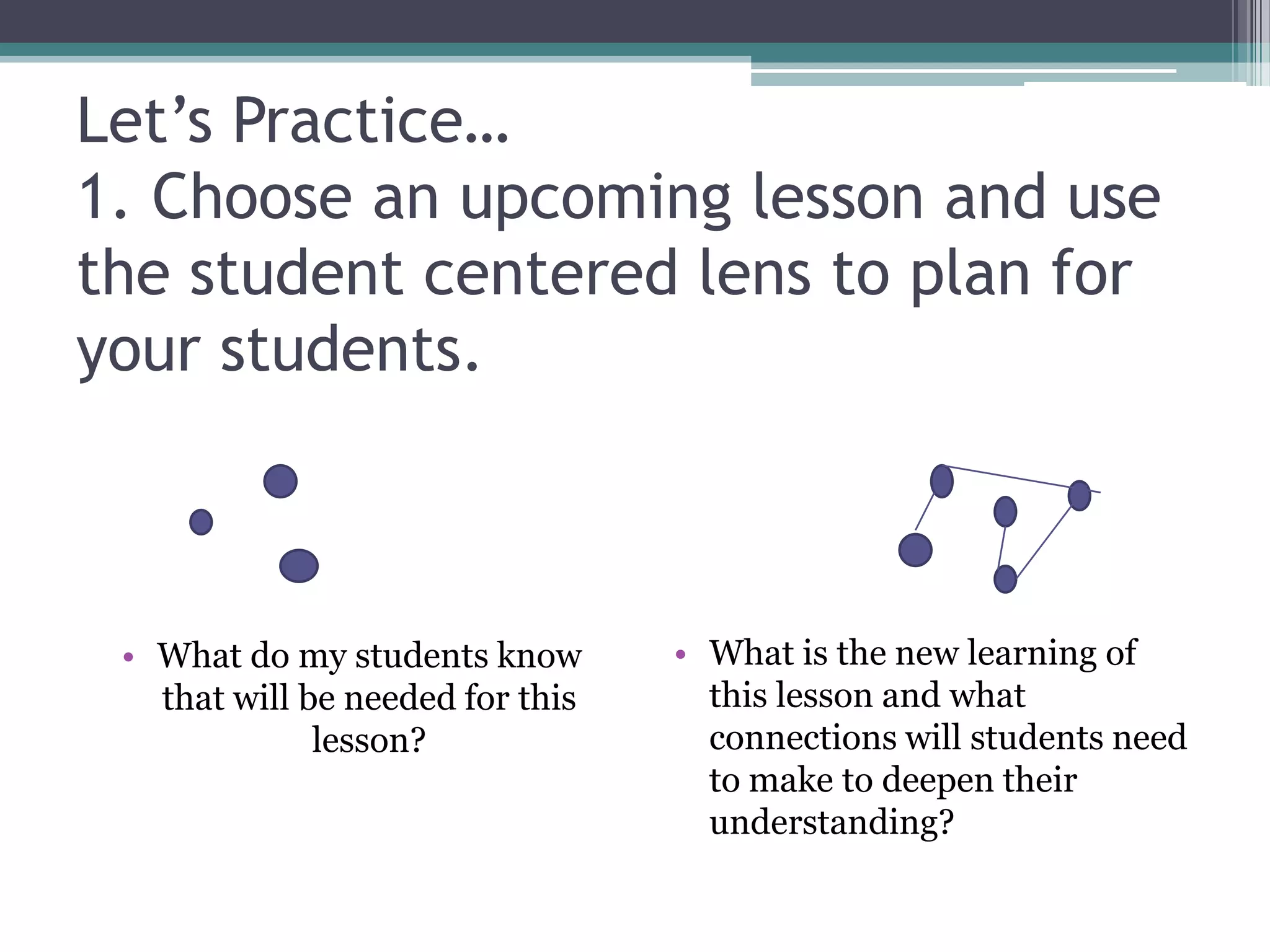 Student centered mathematics | PPTX