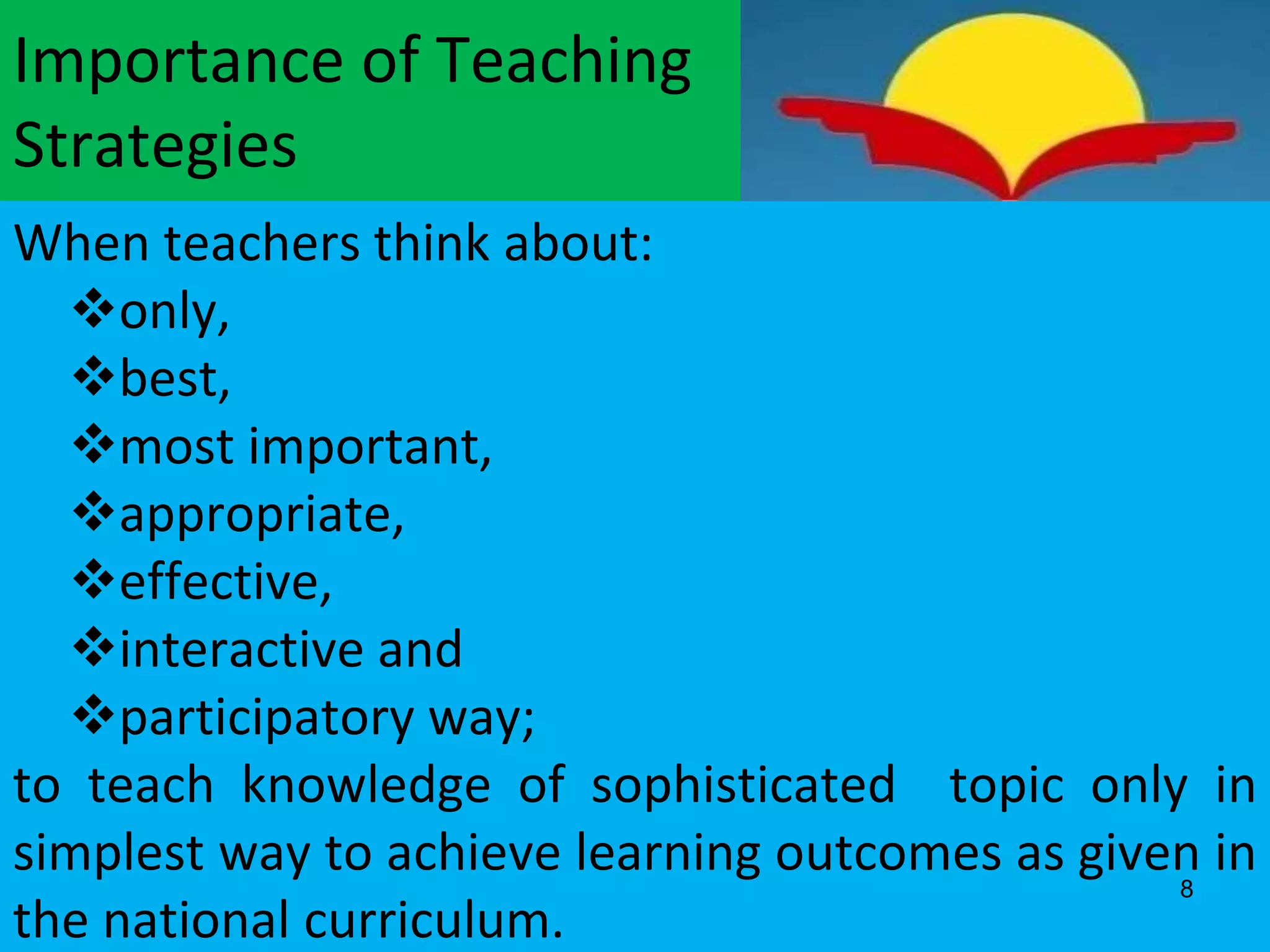 Student centered teaching strategies | PPTX