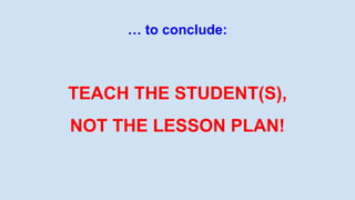 Student centred teaching | PPT