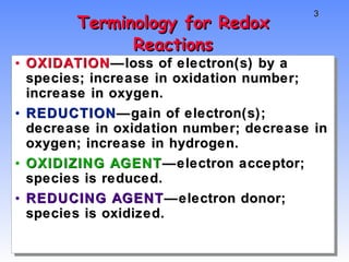 intro to electrochemistry | PPT