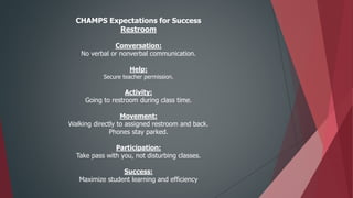 Student champs | PPTX