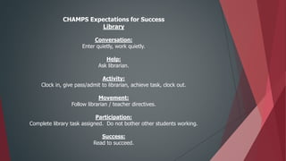 Student champs | PPTX