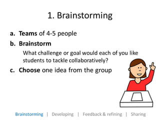 Building ideas for student collaboration, together! | PPT