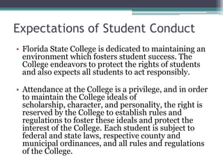Student Conduct | PPT