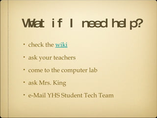 Grade 9 Student Led Conference | PPT