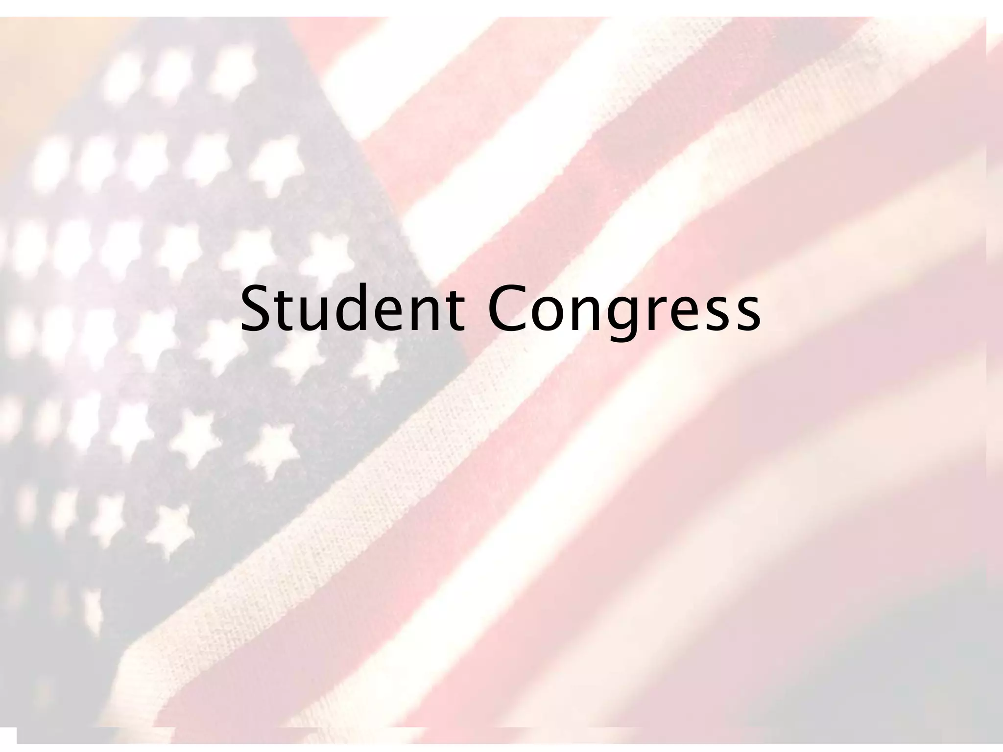 Student congress | PPTX