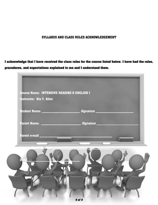 Student contract 9th grade | PDF