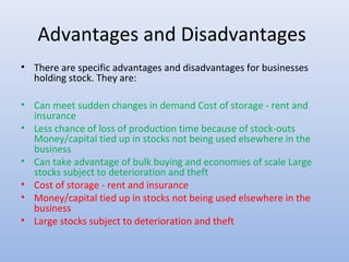 Student copy of year 11 business_stock_control_2 | PPT