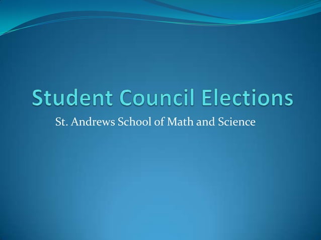 Student council elections | PPT