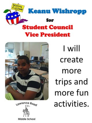 Funny High School Election Posters