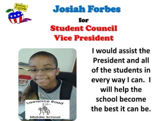 Student Council Vice President