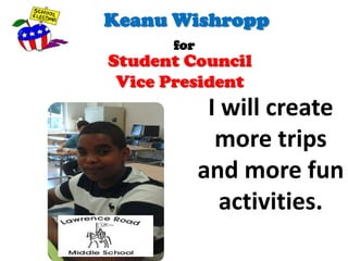 Student Council Vice President