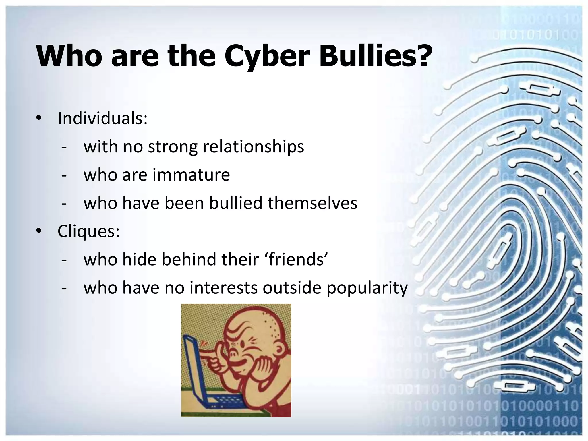 Student Cyber Bullying Presentation | PPTX