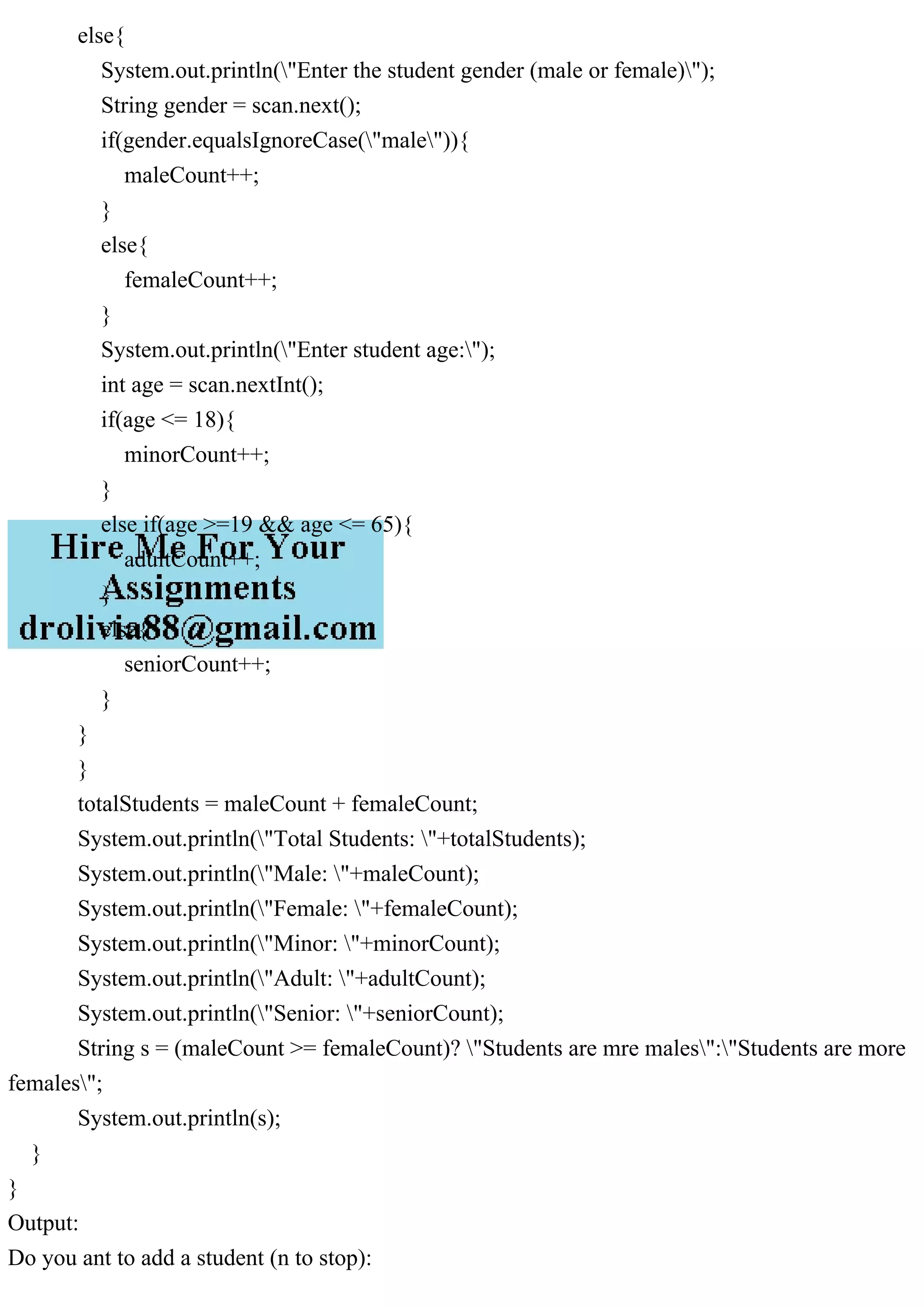 StudentData.javaimport java.util.Scanner; public class Student.pdf