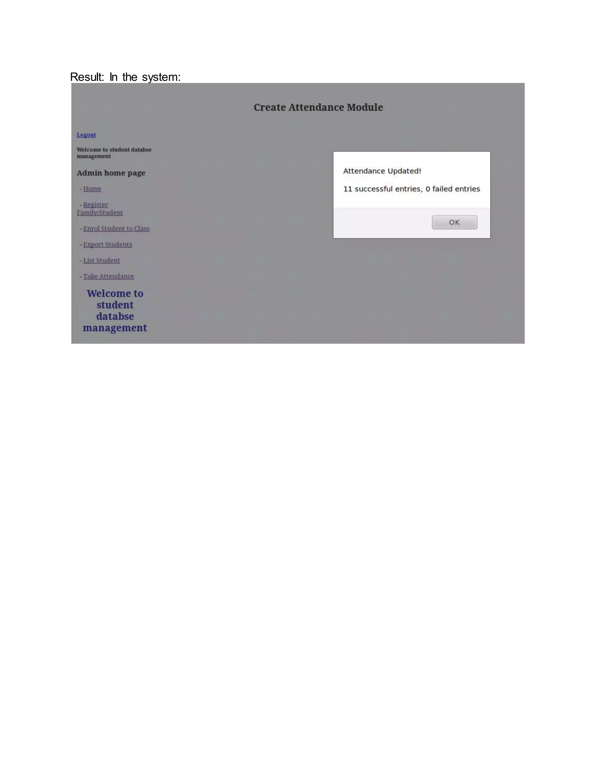 Student database management system PROJECT | PDF Student database management system PROJECT | PDF