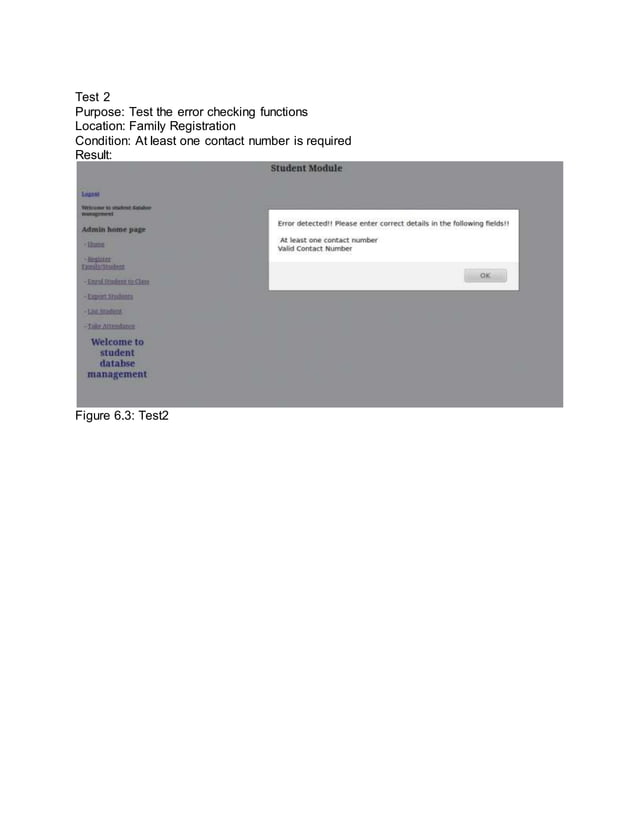 Student database management system PROJECT | DOCX | Databases ...