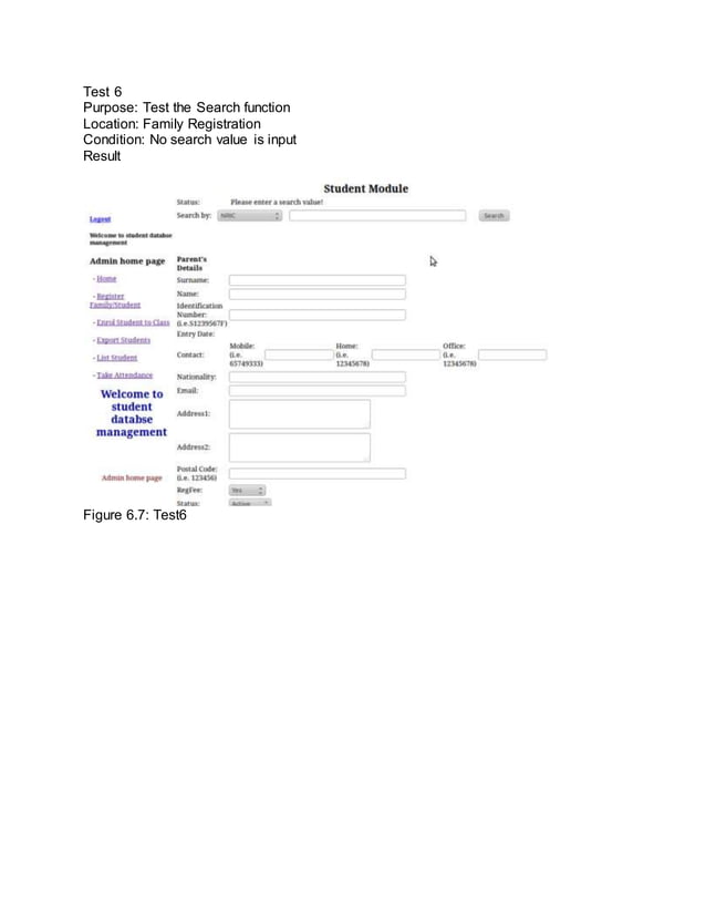Student database management system PROJECT | DOCX | Databases | Computer Software and Applications