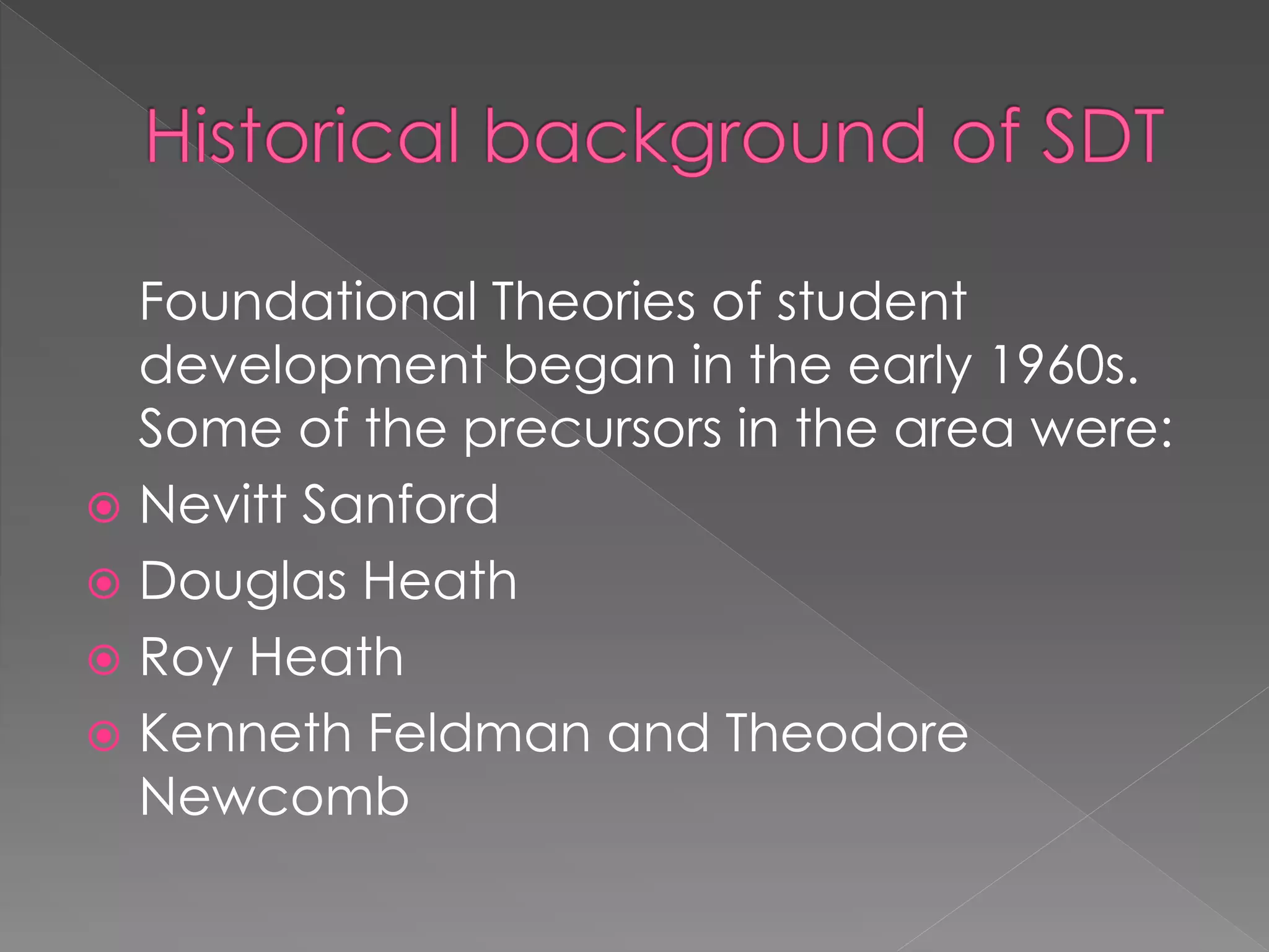 Student development theory | PDF