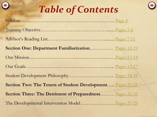 Student Development Training Session | PPTX | College Planning ...