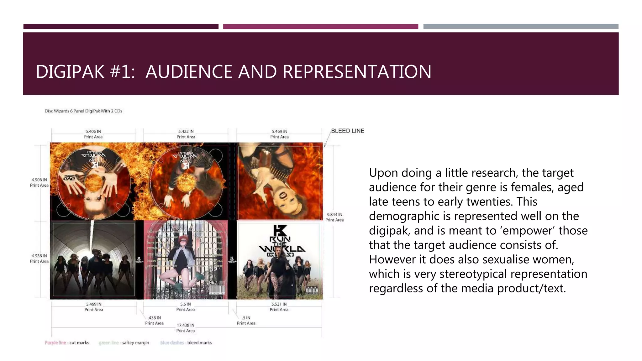 Student Digipak and Magazine Advert Analysis | PPT