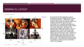 Student Digipak and Magazine Advert Analysis | PPT